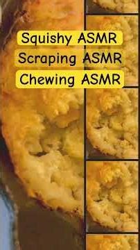 Squishy Macaroni Casserole ASMR #squish #macaroni #asmrtingles #asmrsounds #chewingsounds