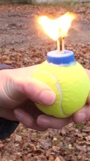 1.6M views · 870 reactions | DIY Smoke Bombs from Tennis Balls! | Ideas Panda | Facebook
