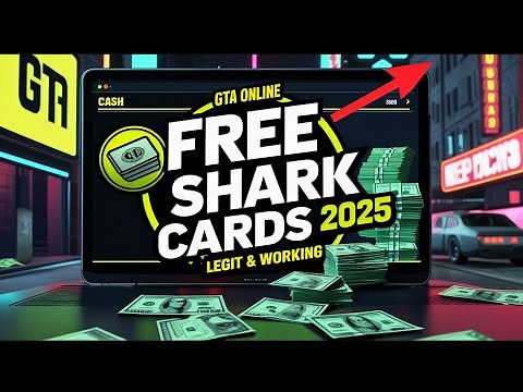 GTA Online Free Shark Cards 2025 — Legit & Working!