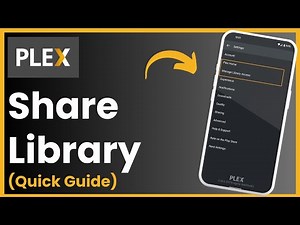 Plex - How To Share Library !