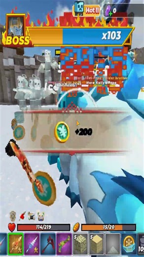 Ice & Snow Event JUST DROPPED ❄️ #shorts #gaming #blockmango