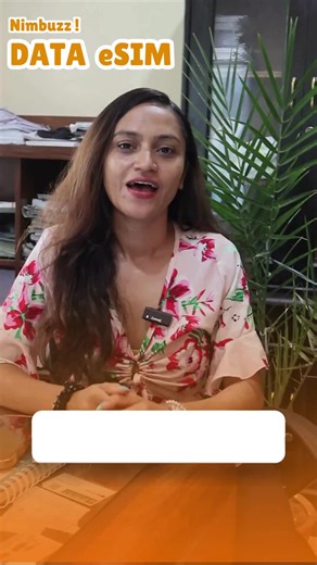 Travel connected with joy! In this testimonial, delighted customer Mrs. Shristi Kafle, a freelance Journalist shares her nimbuzz data e-sim experience. #travel #connection #esim #nimbuzz #nepal