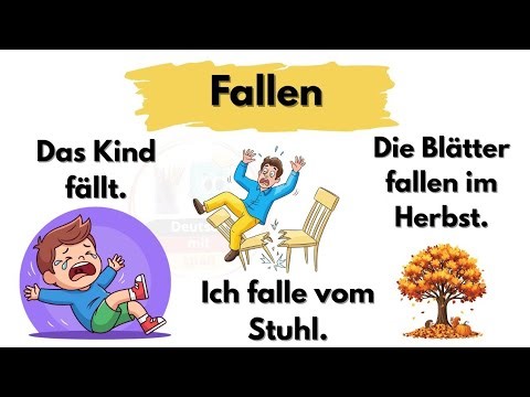 Fallen Verb in German | Daily Use Sentences | A1–A2 Deutsch