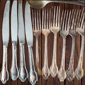 Silver Plated Flatware Set ~ 42 Oneida and Misc Pieces - Etsy