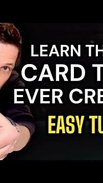 The Best Card Trick EVER CREATED (Tutorial) No Skill and Completely Self Working… MIND BLOWN!