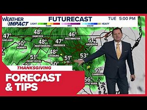 "Some chilly numbers" | Weather forecast + tips to know for Thanksgiving | Weather Impact Alert
