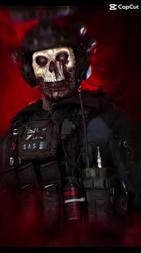 Ghost from call of duty edit ￼