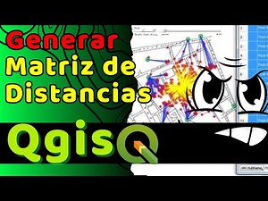 🗺️ Cómo GENERAR una MATRIZ de DISTANCIAS en QGIS desde CERO (2026) Paso a Paso Fácil 🚀