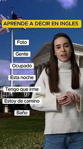 Aprende palabras basicas en ingles | Learn Spanish