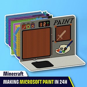 57K views · 299 reactions | Microsoft Paint never ran as smooth as it does in Minecraft  mattbatwings | Gamology - The Best of Gaming | Facebook
