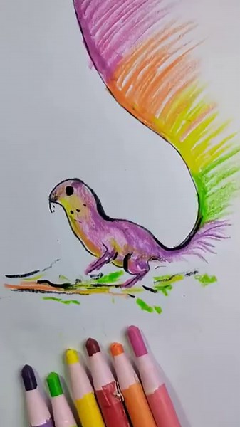 Cute Squirrel Drawing 🐿️ | Easy Step-by-Step Art for Beginners