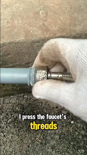 The Easiest Way to Add Threads to a Plastic Pipe #plumbing #plumber