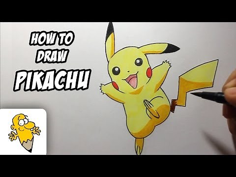 How to draw Pikachu [Pokemon] Drawing Tutorial