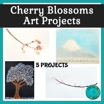 Cherry Blossom Art Projects Spring Elementary Art Lesson