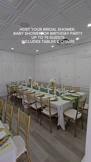 Ideal Event Space for Bridal and Baby Showers in Brampton