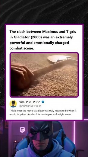 Gladiator 2000 Maximus Vs Tigris Fight Went Absolutely Hard