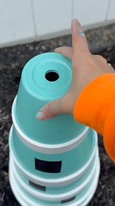 she turned planters into a beautiful lighthouse! this original video was produced by rick lax network media and brooklyn b | Home Hacks & Easy Snacks