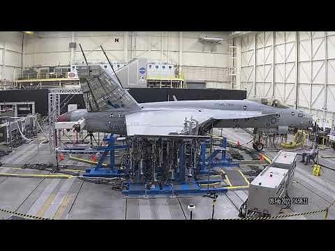 NASA Armstrong Supports F/A-18E Wing Testing