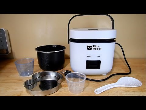 Rice Robot Personal Rice Cooker by EMSON - A Review and Demonstration
