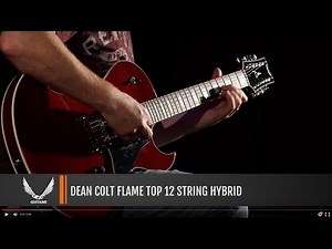 Dean Guitars Colt Flame Top 12 String Hybrid