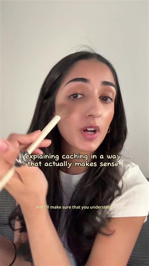 caching explained in a way that actually makes sense #cache #techtok #techtips #fypシ