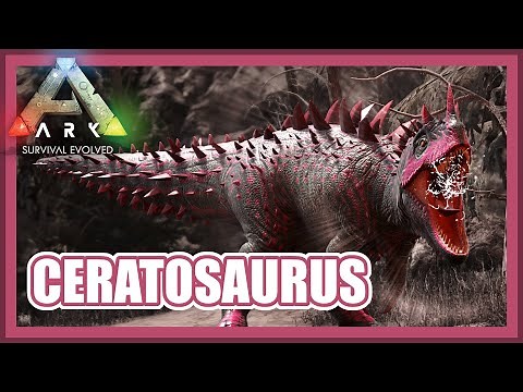 Ceratosaurus zähmen + Voraussetzung + Fähigkeiten - ARK Additions