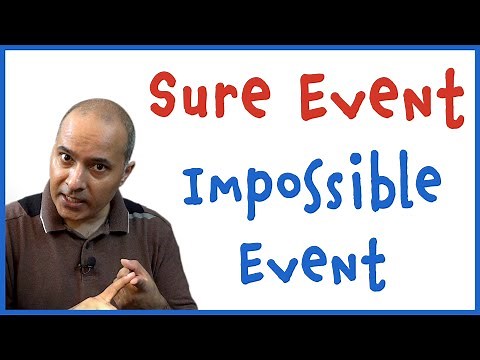 Probability - Sure Event and Impossible Event