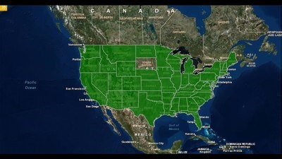 Add and Configure a Map in a MicroStrategy Dashboard