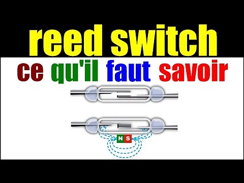 Interrupteur reed switch ILS électrique relais capteur électronique ampoule reed Arduino