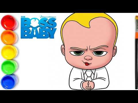 Boss Baby Coloring Pages | The Boss Baby Coloring Page | Draw Boss Baby