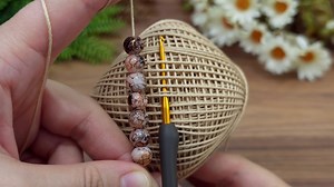 83K views · 508 reactions | AMAZING ☆~I did the crochet key with 6 crystal beads? Let's watch !! #crochet | Fashion World | Facebook
