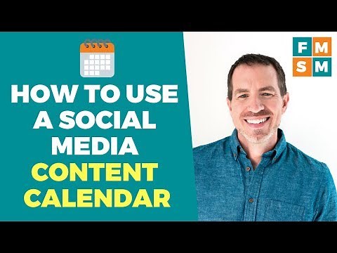 How To Use A Social Media Content Calendar