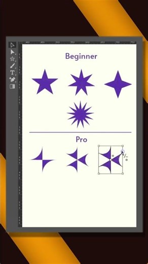 How to Use Star Tool in Adobe Illustrator | Create Unique Shapes Easily ⭐