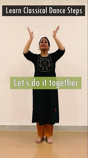 Learn Classical Dance Steps || Kathak For Beginners || Easy To Learn ||#tutorial #kathak #shorts