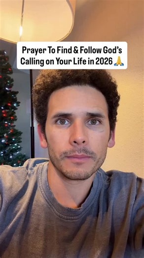 Dayne Kamela | Daily Prayer on Instagram: "If you’re praying to find and follow God’s calling in 2026, this is for you 🙏 #prayerwarrior #prayer #pray #jesuscalling"