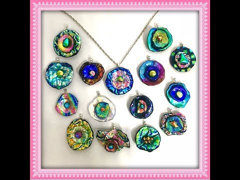 #49 Tiny Fused Glass Flowers Made Easy