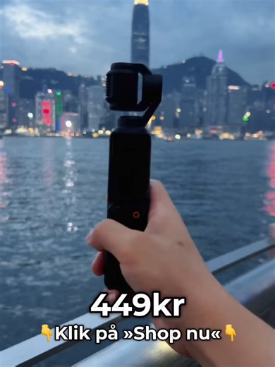 GRATIS FORSENDELSE PÅ 24 TIMER 🇩🇰 #dji #osmopocket3combo