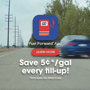 Wherever you go today, save at every fill-up with the Fuel Forward™ App.⛽ #76FuelsYourGo | 76