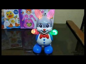 Musical and Rotating dancing rabbit toy/ Unboxing (Link in Description )