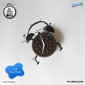 1.2K views · 24 reactions | The right time to have an Oreo is... anytime! Follow these steps and show us what your doodle of the Oreo clock looks like by tagging @OREOIndia and using #AtHomeWithOreo. #Oreo | OREO | Facebook
