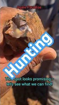 Digging for Rare Agates – Real Crystal Hunting Adventure in Nature! #agatehunting #crystals #natural