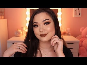 ASMR Doing My Makeup | Fall Makeup Tutorial 🍂🍁