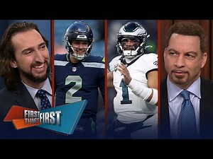 Eagles lose to Seahawks, Hurts questions commitment & Brou's new SB pick | NFL | FIRST THINGS FIRST