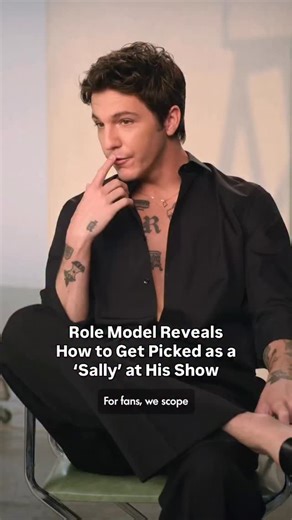 Take notes, #RoleModel fans. ✍️ Watch more with our #SexiestManAlive centerfold at the link in our bio. | People