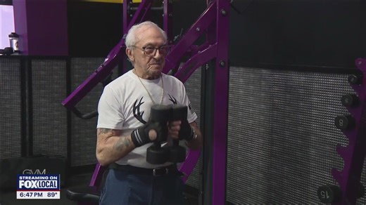 99-year-old Bay Area man still lifts weights: 'I just love it'