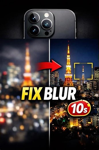 🚨 iPhone Camera Blurry 🚨 Fix It in 10 Seconds!
