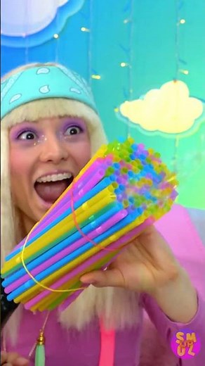 Bubble Bonanza: Crafting Fun with Straws! 🎉🧪