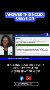 Challenge yourself with this NCLEX Practice Question! | ReMar Nurse