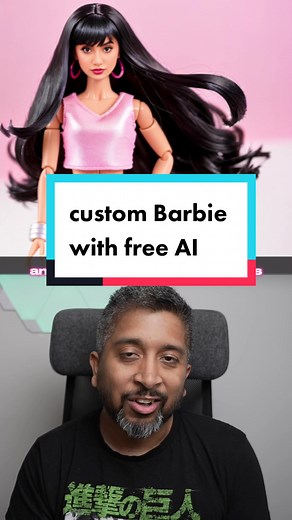 Create your own Barbie Doll with FREE AI tools! #barbiethemovie #barbie #custombarbie #stablediffusion #aiart #AItutorial For this example, I am using a photo of @Sunerah Binte Kamal to create a custom barbie in her likeness.