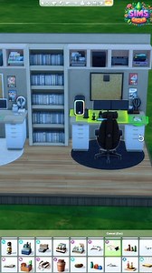 Hiiiiii!! Say it with me... A couple that games together, stays together! My husband and I have talked for years about how we would love to have an office space that featured two gaming setups! We FINALLY have it! It may not look as cute as this, but it's our dream! Search by gallery ID: simsgrown (There is a drop down list, make sure you select by EA Account ID). or Search by Item Name: Gaming Couple Office 🧿 Expansion Packs: Growing Together & Eco Lifestyle. 🔵 Game Packs: Dream Home Decorato